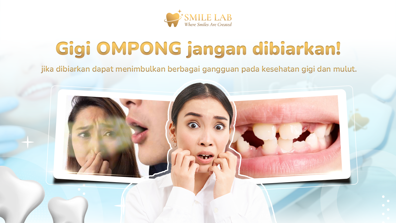 Gigi Ompong? Solusinya Dental Implant | Smile Lab